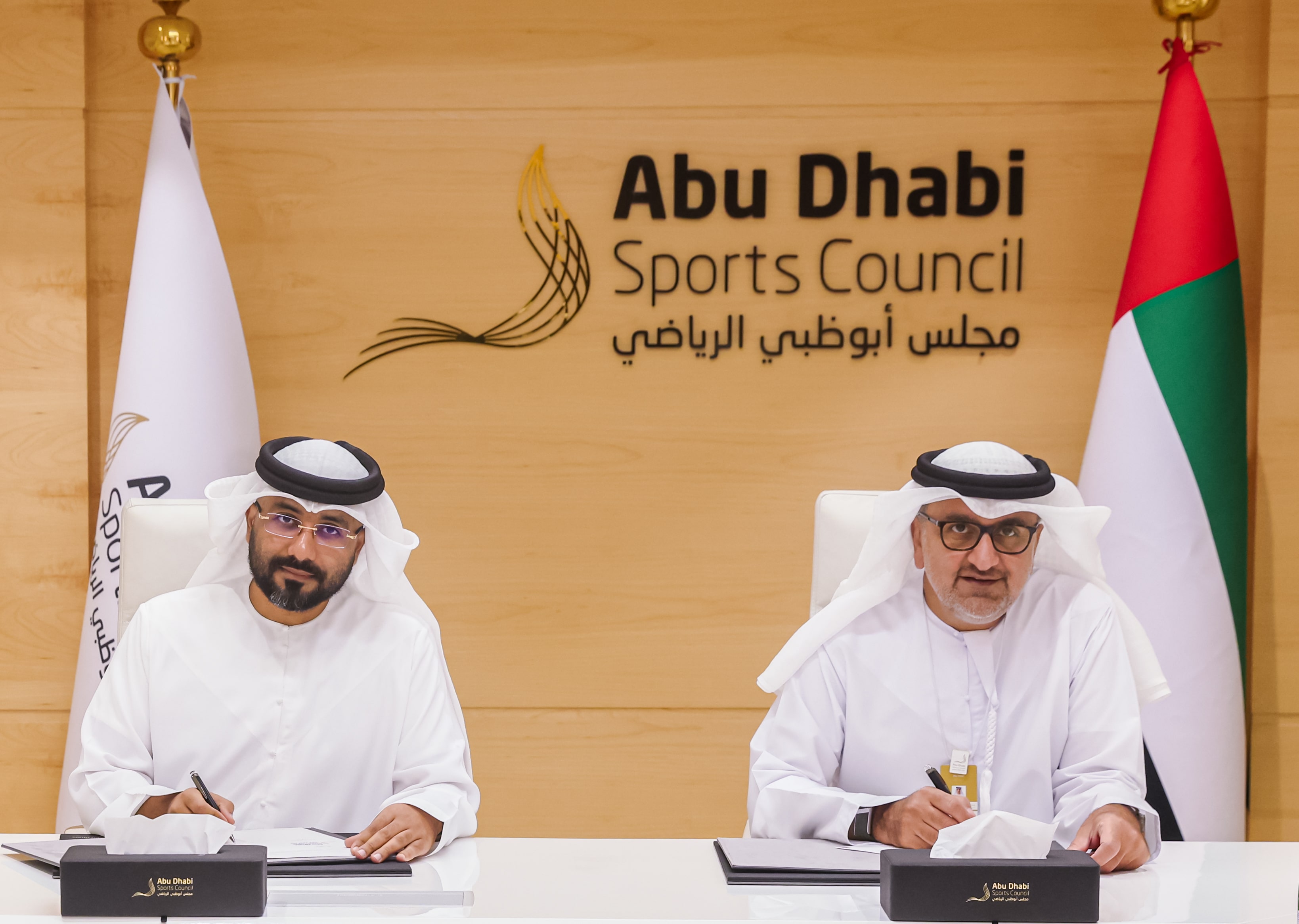 Statistics Centre – Abu Dhabi and Abu Dhabi Sports Council sign agreement to improve quality of ...